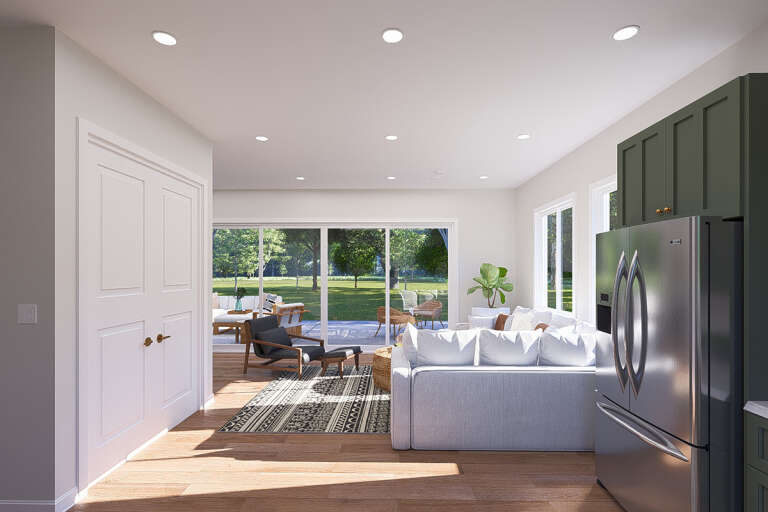 Traditional Plan - 1,255 Square Feet, 1 Bathroom | Floor Plan #2802 ...