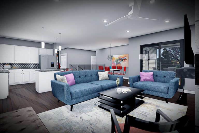 Contemporary Plan - 2,357 Square Feet, 4 Bedrooms, 3 Bathrooms | Floor ...