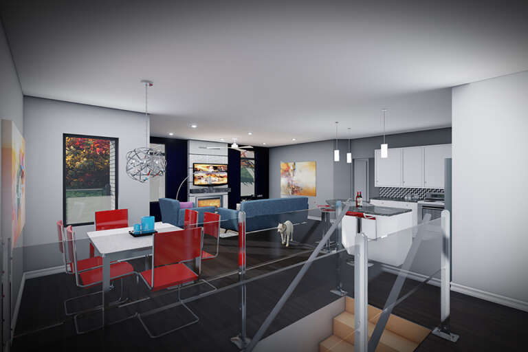 Contemporary Plan - 2,357 Square Feet, 4 Bedrooms, 3 Bathrooms | Floor ...