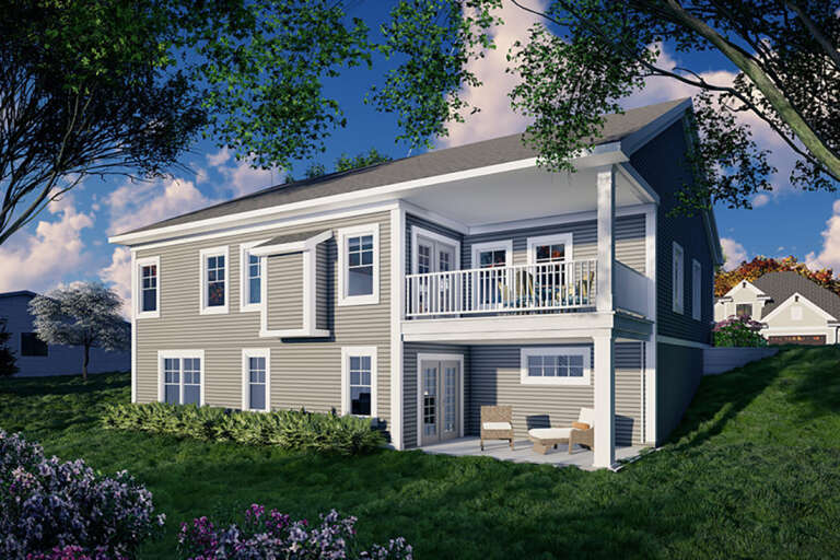 Craftsman Plan - 2,357 Square Feet, 4 Bedrooms, 3 Bathrooms | Floor ...