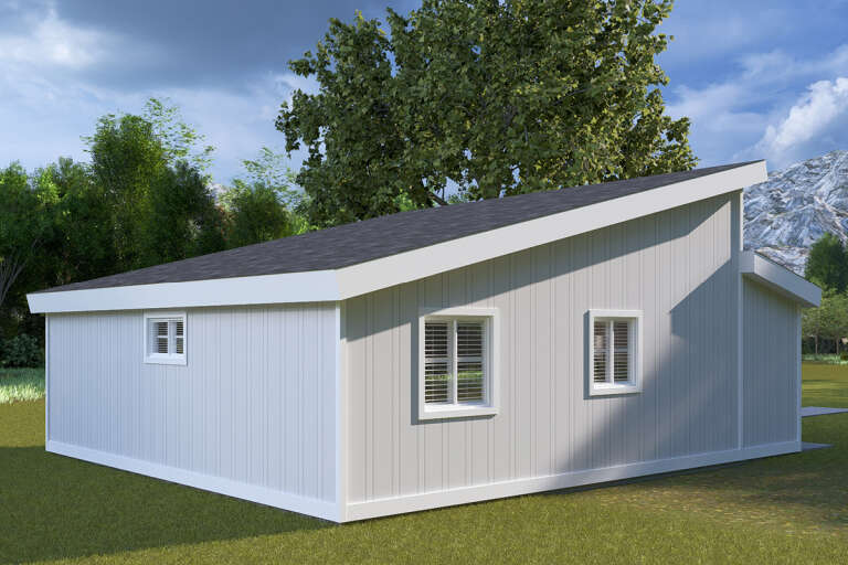 Modern Plan - 825 Square Feet, 2 Bedrooms, 1 Bathroom | Floor Plan ...