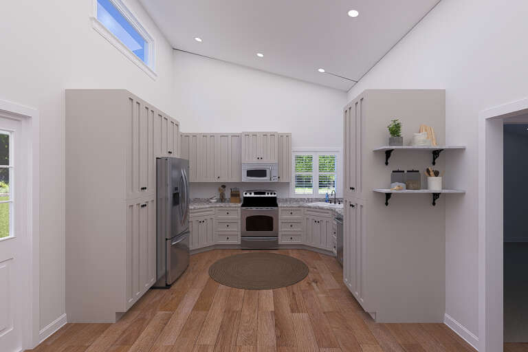 Modern Plan - 825 Square Feet, 2 Bedrooms, 1 Bathroom | Floor Plan ...