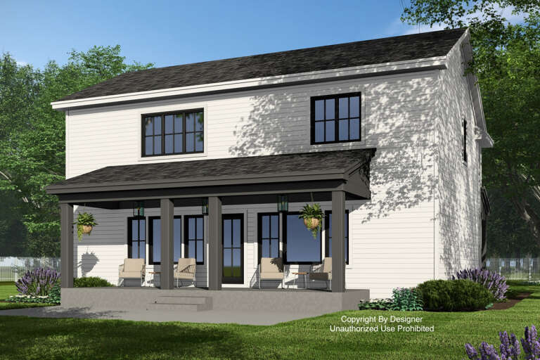 Modern Farmhouse Plan - 2,132 Square Feet, 3 Bedrooms, 3.5 Bathrooms ...