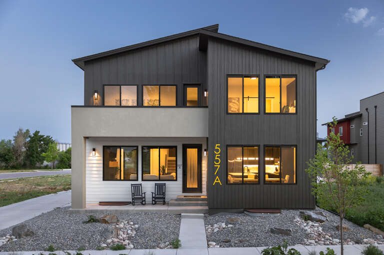 Modern Duplex Plan - 765 Square Feet, 1-2 Bedrooms, 2.5 Bathrooms ...