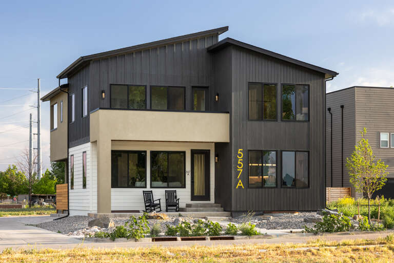 Modern Duplex Plan - 765 Square Feet, 1-2 Bedrooms, 2.5 Bathrooms ...