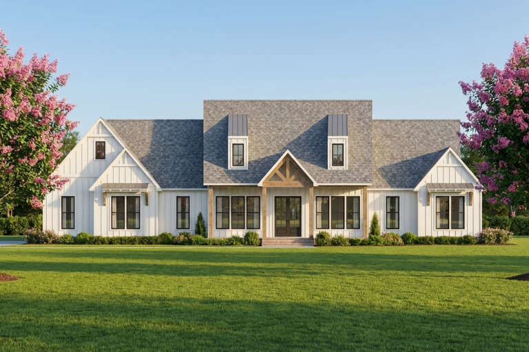 Modern Farmhouse Plan - 2,177 Square Feet, 3 Bedrooms, 2.5 Bathrooms ...