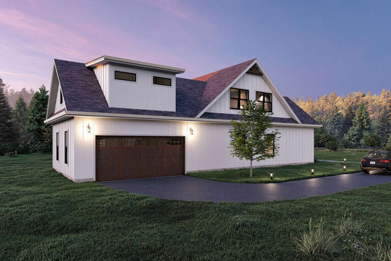 Modern Farmhouse Plan - 1,990 Square Feet, 2-4 Bedrooms, 2 Bathrooms ...