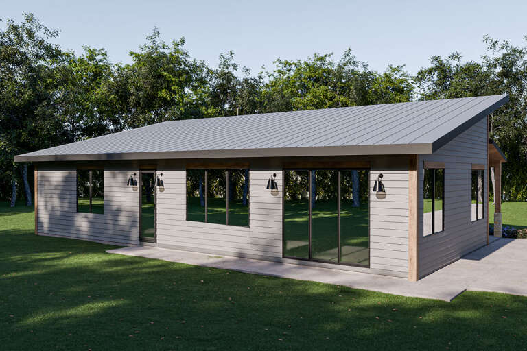 Modern Plan - 1,400 Square Feet, 2 Bedrooms, 2 Bathrooms | Floor Plan ...