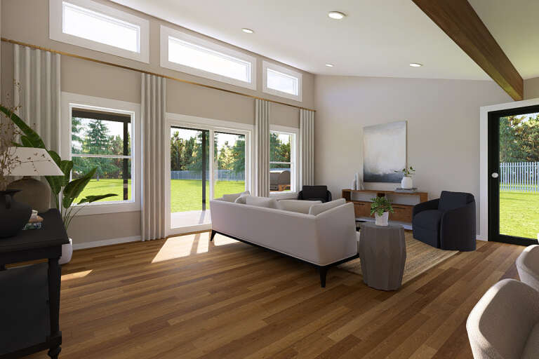 Modern Plan - 875 Square Feet, 1 Bedroom, 1 Bathroom | Floor Plan #5032 ...