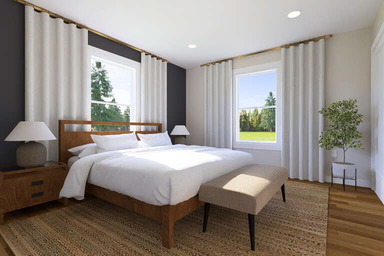 Modern Plan - 875 Square Feet, 1 Bedroom, 1 Bathroom | Floor Plan #5032 ...