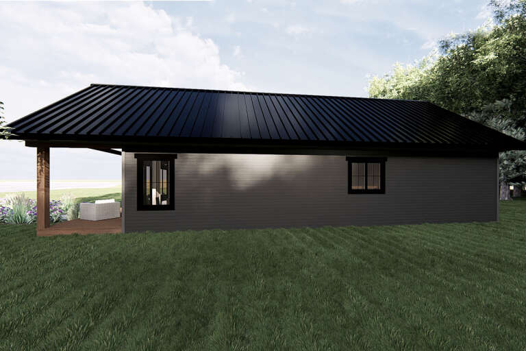 Craftsman Plan - 1,144 Square Feet, 3 Bedrooms, 1 Bathroom | Floor Plan ...