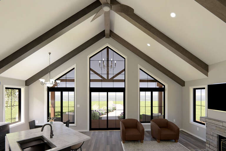 Craftsman Plan - 1,144 Square Feet, 3 Bedrooms, 1 Bathroom | Floor Plan ...