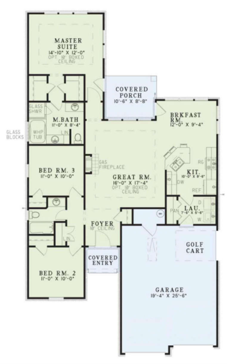 Traditional Plan - 1,379 Square Feet, 3 Bedrooms, 2 Bathrooms | Floor ...