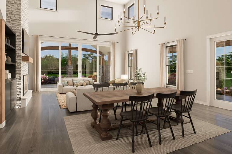 Barndominium Plan - 2,664 Square Feet, 3 Bedrooms, 2.5 Bathrooms ...