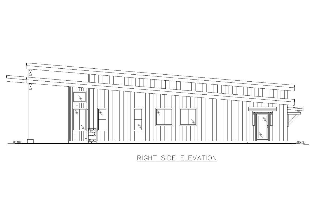 Barn Plan - 2,452 Square Feet, 2 Bedrooms, 2 Bathrooms | Floor Plan ...