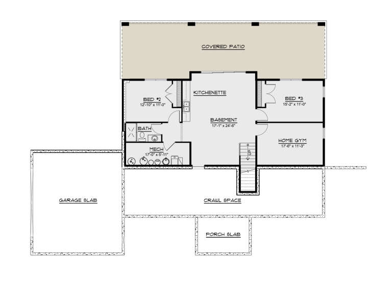 Contemporary Plan - 3,336 Square Feet, 3 Bedrooms, 2.5 Bathrooms ...