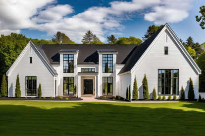 Modern Transitional Plan - 3,207 Square Feet, 4 Bedrooms, 3.5 Bathrooms ...