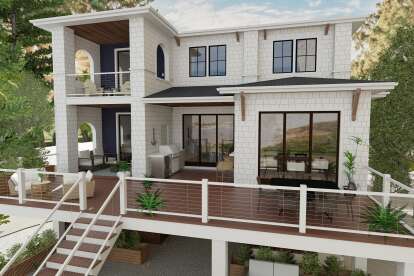 Coastal Plan - 3,959 Square Feet, 6 Bedrooms, 6 Bathrooms | Floor Plan ...