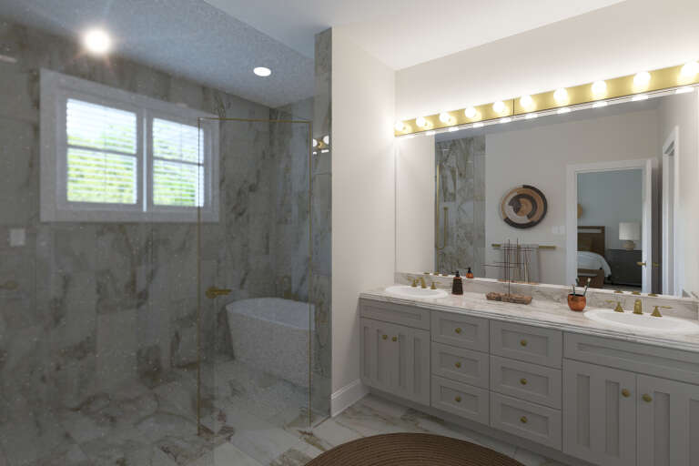 Craftsman Plan - 2,799 Square Feet, 4-6 Bedrooms, 2.5 Bathrooms | Floor ...