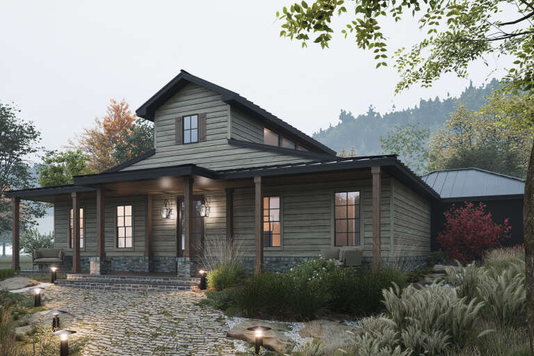 Barn Plan - 1,914 Square Feet, 3 Bedrooms, 2 Bathrooms | Floor Plan ...