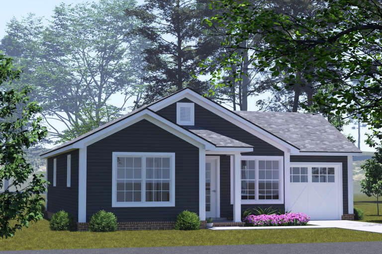 Cottage Plan - 751 Square Feet, 2 Bedrooms, 1 Bathroom | Floor Plan ...