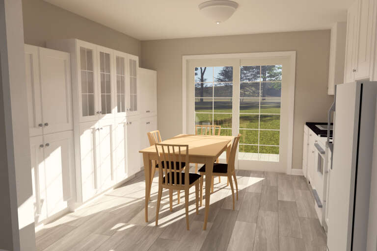 Cottage Plan - 751 Square Feet, 2 Bedrooms, 1 Bathroom | Floor Plan ...