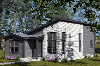 Contemporary Plan - 751 Square Feet, 2 Bedrooms, 1 Bathroom | Floor ...