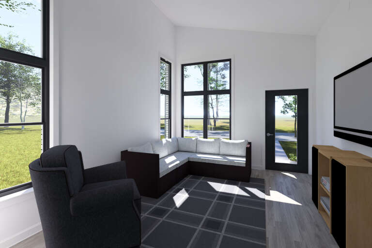Contemporary Plan - 751 Square Feet, 2 Bedrooms, 1 Bathroom | Floor ...