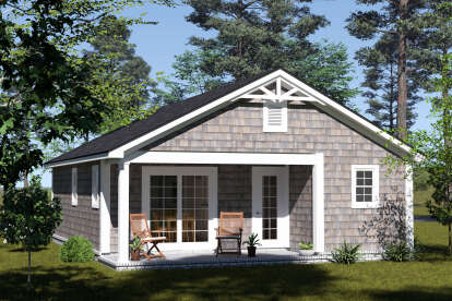 Cottage Plan - 799 Square Feet, 2 Bedrooms, 2 Bathrooms | Floor Plan ...