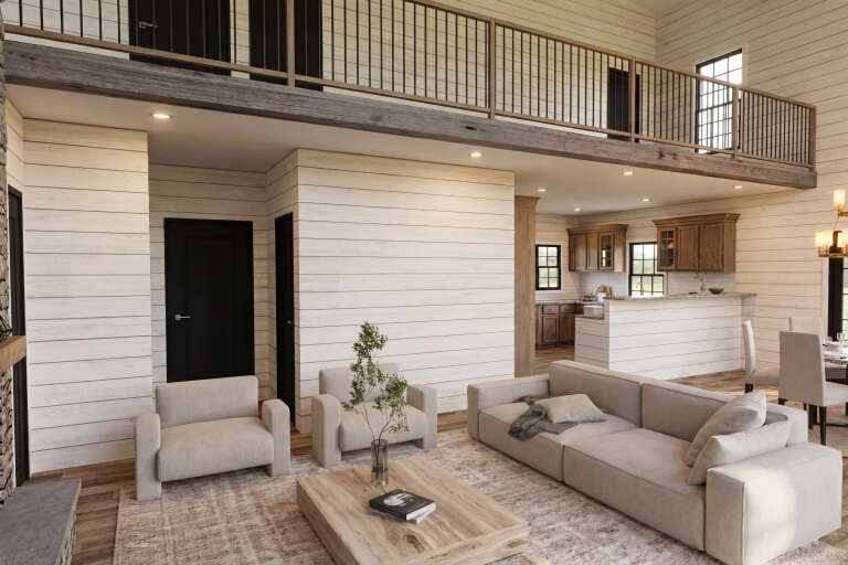 Cabin Plan - 1,884 Square Feet, 2 Bedrooms, 2 Bathrooms | Floor Plan ...