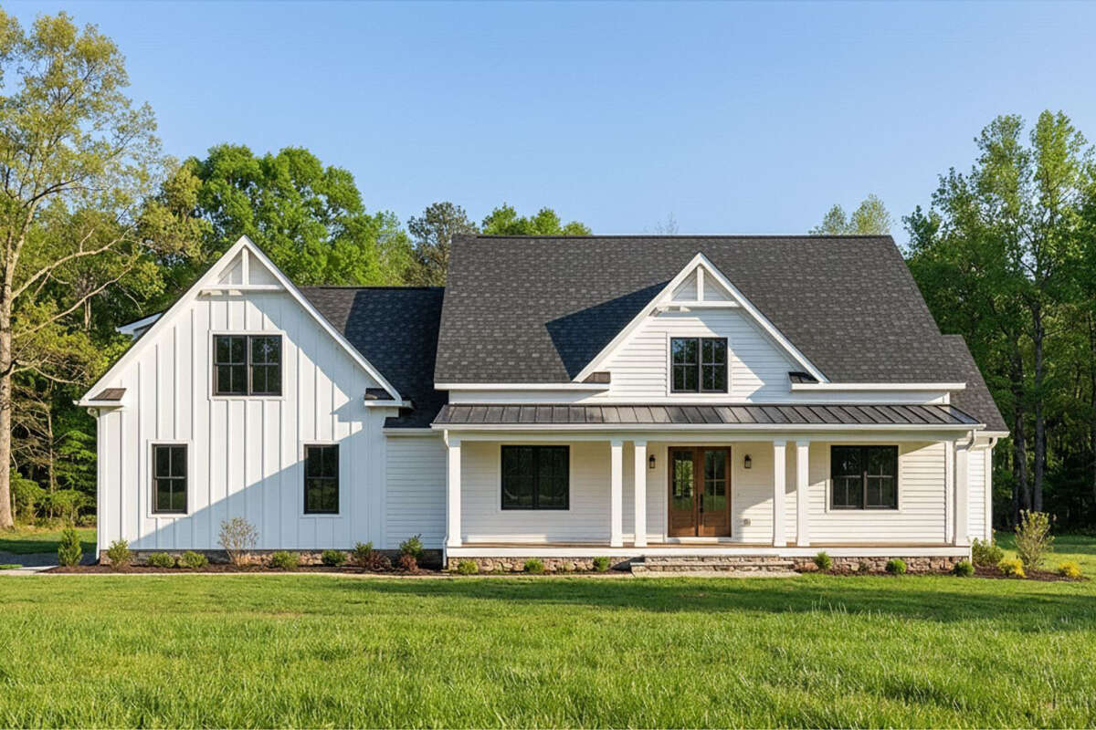 Modern Farmhouse Plan - 2,645 Square Feet, 3-4 Bedrooms, 2 Bathrooms ...
