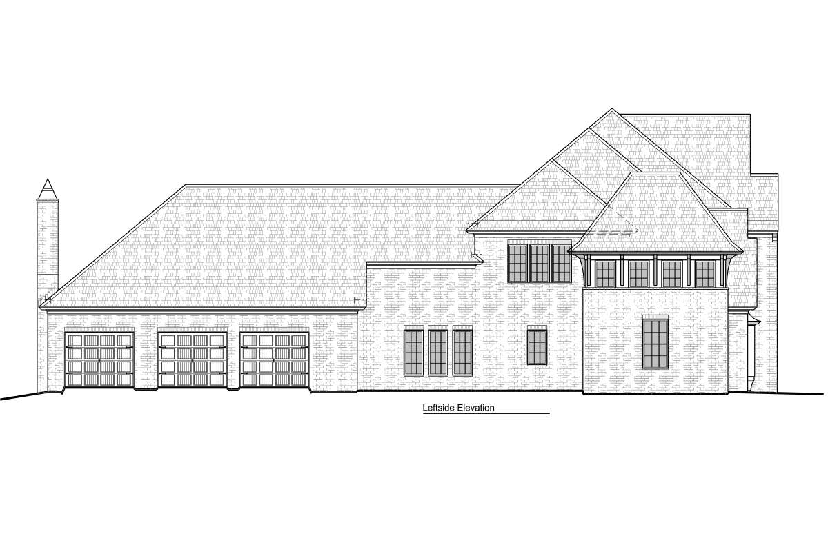 French Country Plan - 5,283 Square Feet, 5 Bedrooms, 6 Bathrooms ...