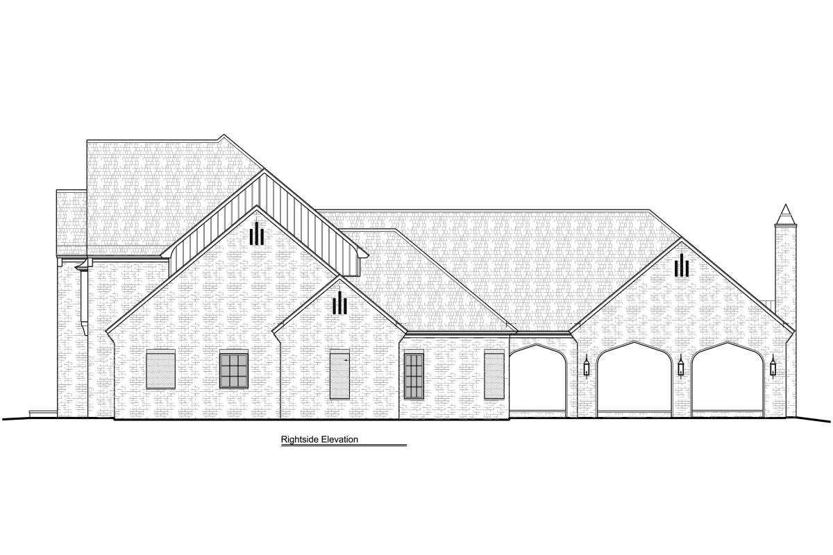 French Country Plan - 5,283 Square Feet, 5 Bedrooms, 6 Bathrooms ...