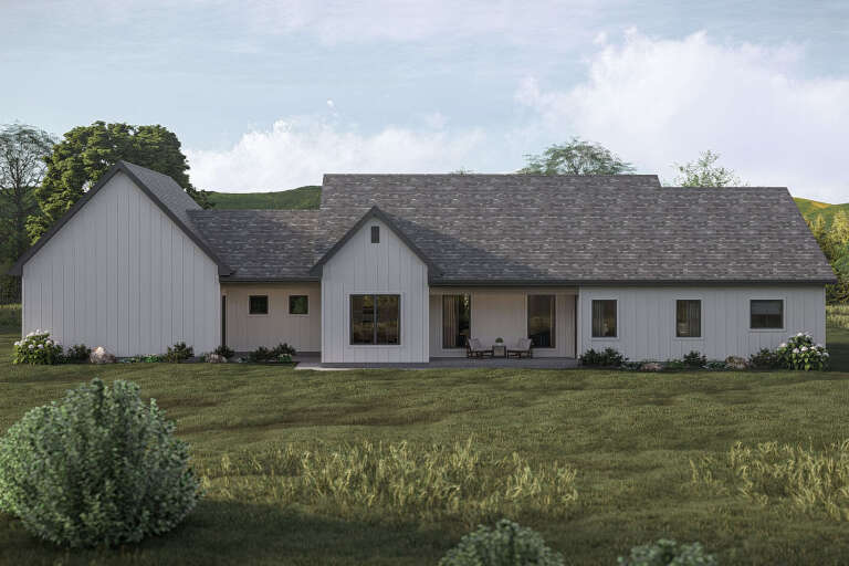 Modern Farmhouse Plan - 2,080 Square Feet, 3 Bedrooms, 2.5 Bathrooms ...