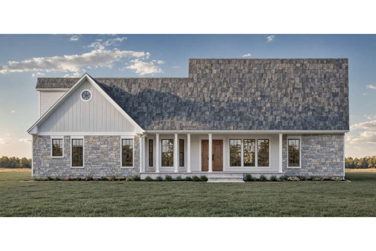 Country Plan - 1,816 Square Feet, 3 Bedrooms, 2 Bathrooms | Floor Plan ...