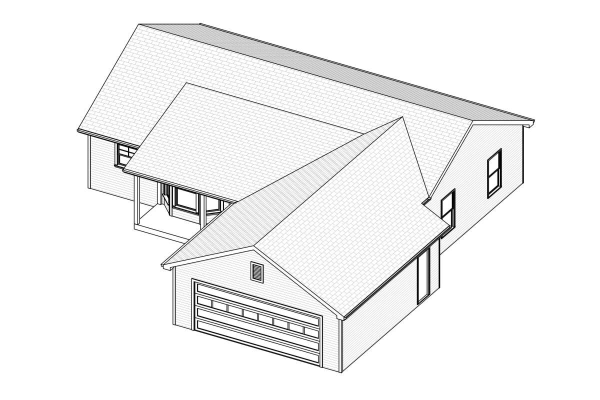 Traditional Plan - 1,302 Square Feet, 3 Bedrooms, 2 Bathrooms | Floor ...