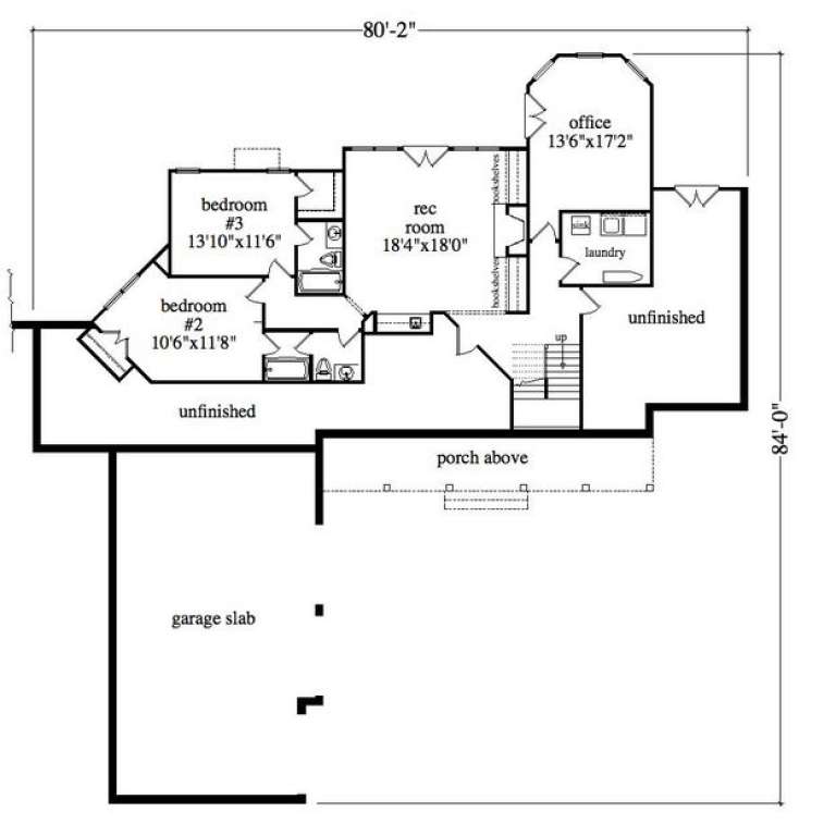 Mountain Plan - 3,851 Square Feet, 3 Bedrooms, 3.5 Bathrooms | Floor ...