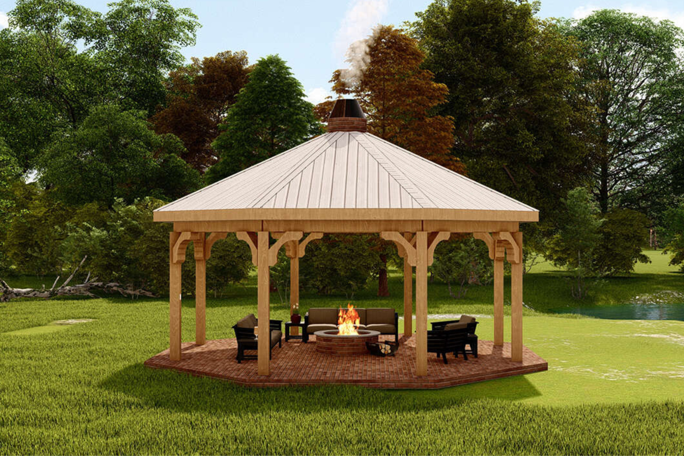 2000 Outdoor Pavilion Kits