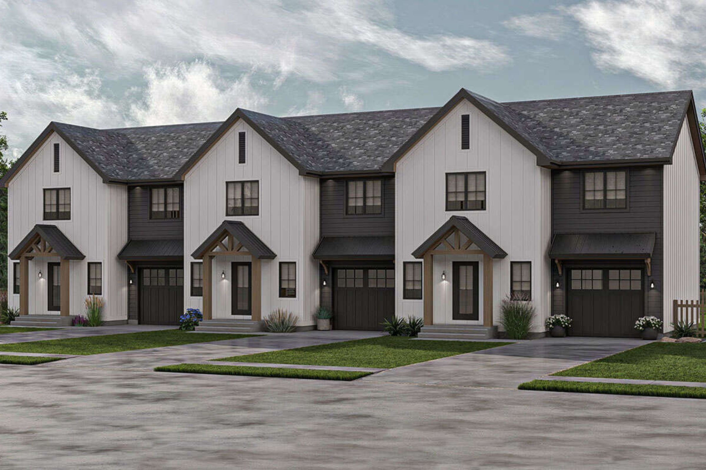 Triplex House Plans | Discover Triplex Floor Plans for Modern Living