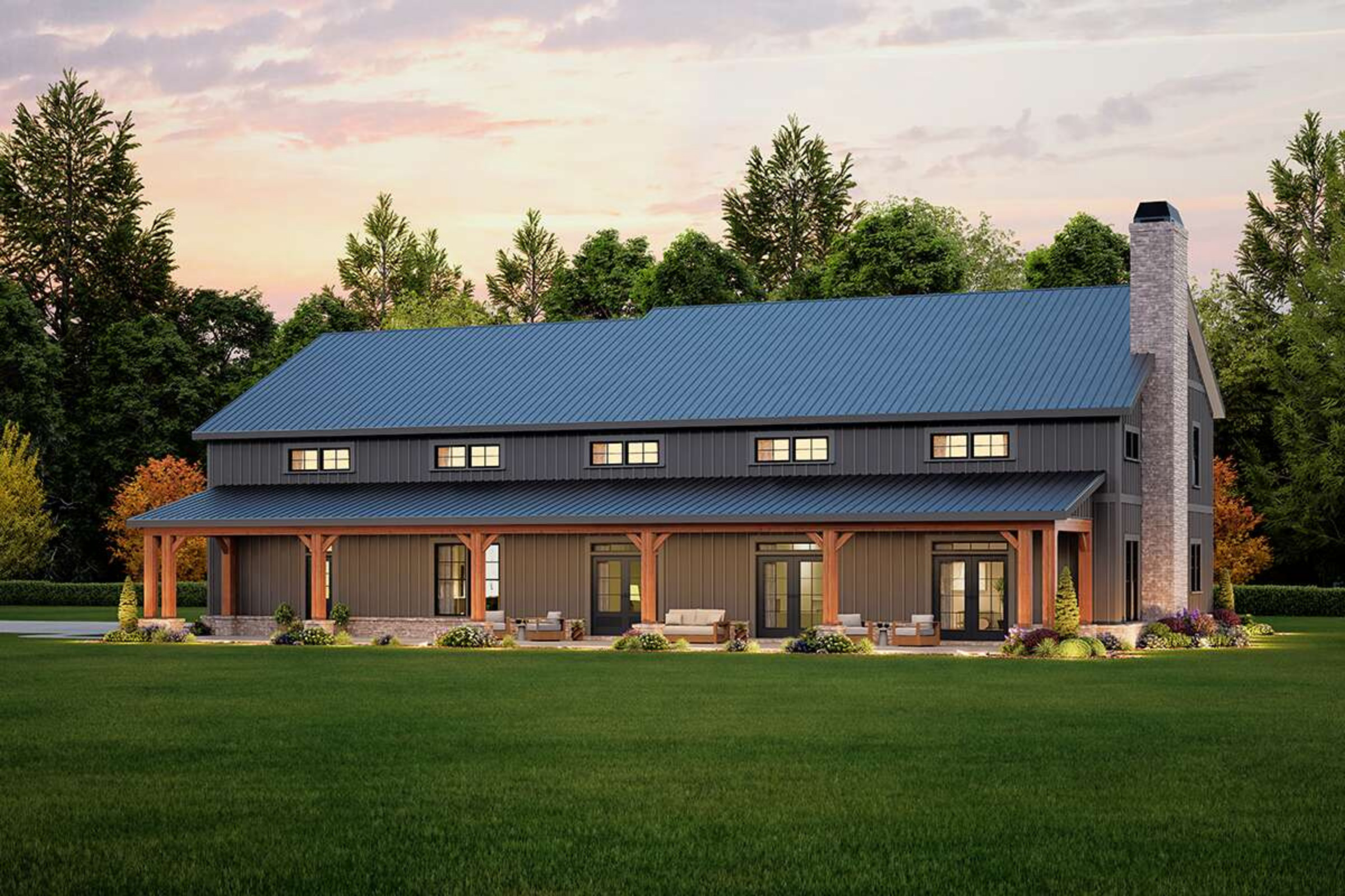 Indiana House Plans | Barndominium, Craftsman, Farmhouse and ...